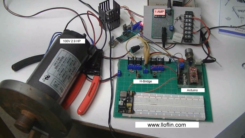 Arduino Constant Current H-Bridge Motor Control